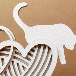 C117-cats - Scroll Saw Pattern (pdf, Dxf, Svg, Eps) - Etsy