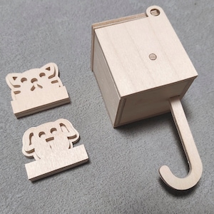 C196-kinetic Key Hanger - Scroll Saw Pattern (pdf, Dxf, Svg, Eps) - Etsy