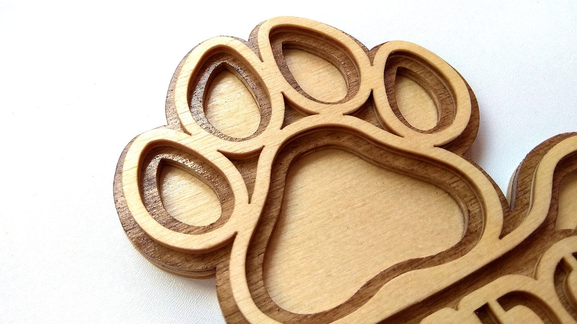 C75-paw Scroll Saw Pattern pdf Dxf Svg Eps - Etsy
