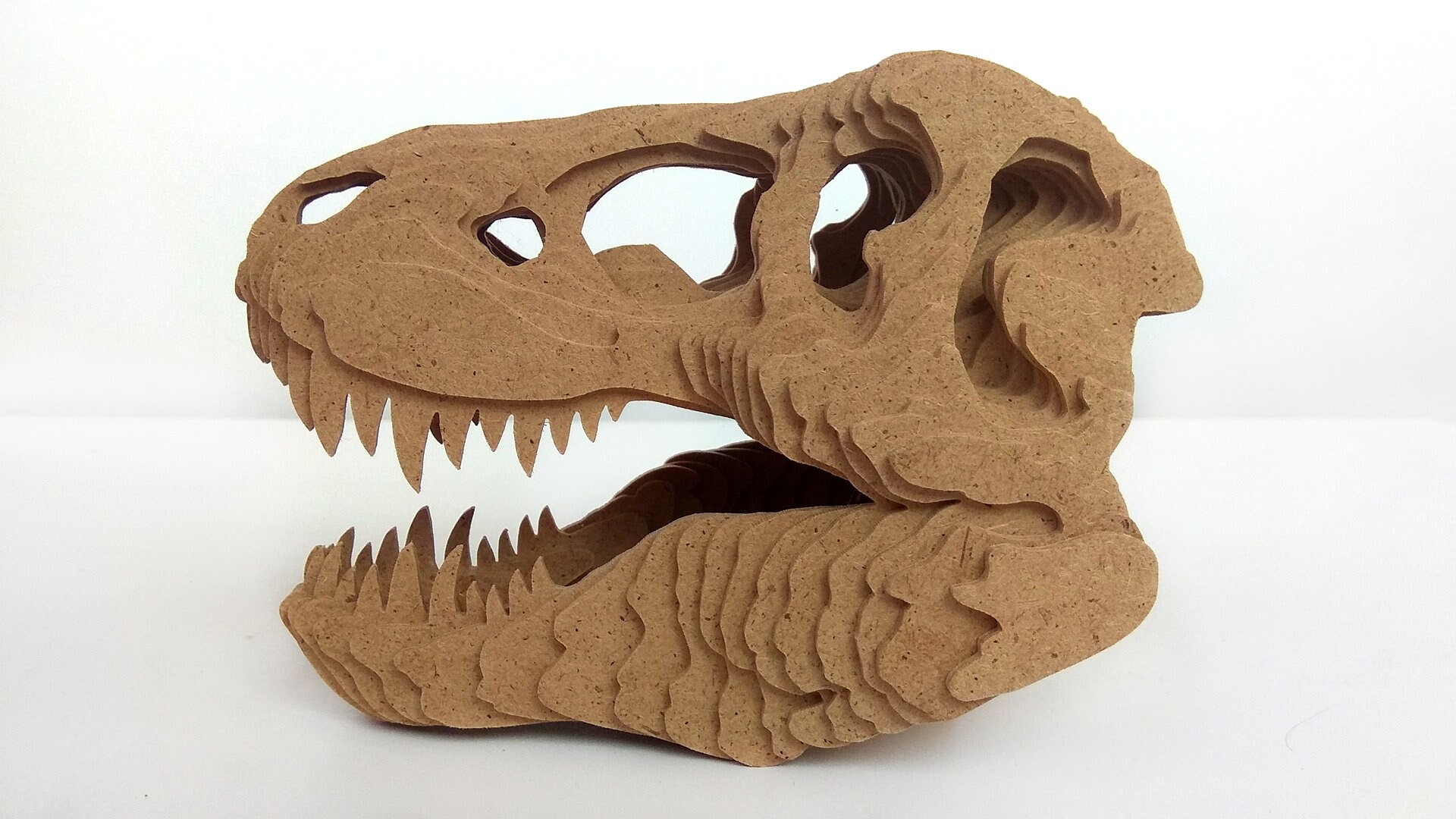 C58-dino Skull Scroll Saw Pattern pdf Dxf Svg Eps | Etsy