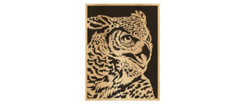 110-owl Scroll Saw Pattern pdf Jpg Dxf Svg Eps - Etsy Canada
