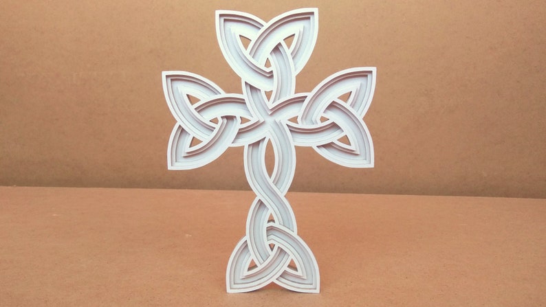 C124-celtic Cross Scroll Saw Pattern pdf Dxf Svg Eps - Etsy UK