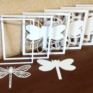 C46-dragonfly - Scroll Saw Pattern (pdf, Dxf, Svg, Eps) - Etsy Canada