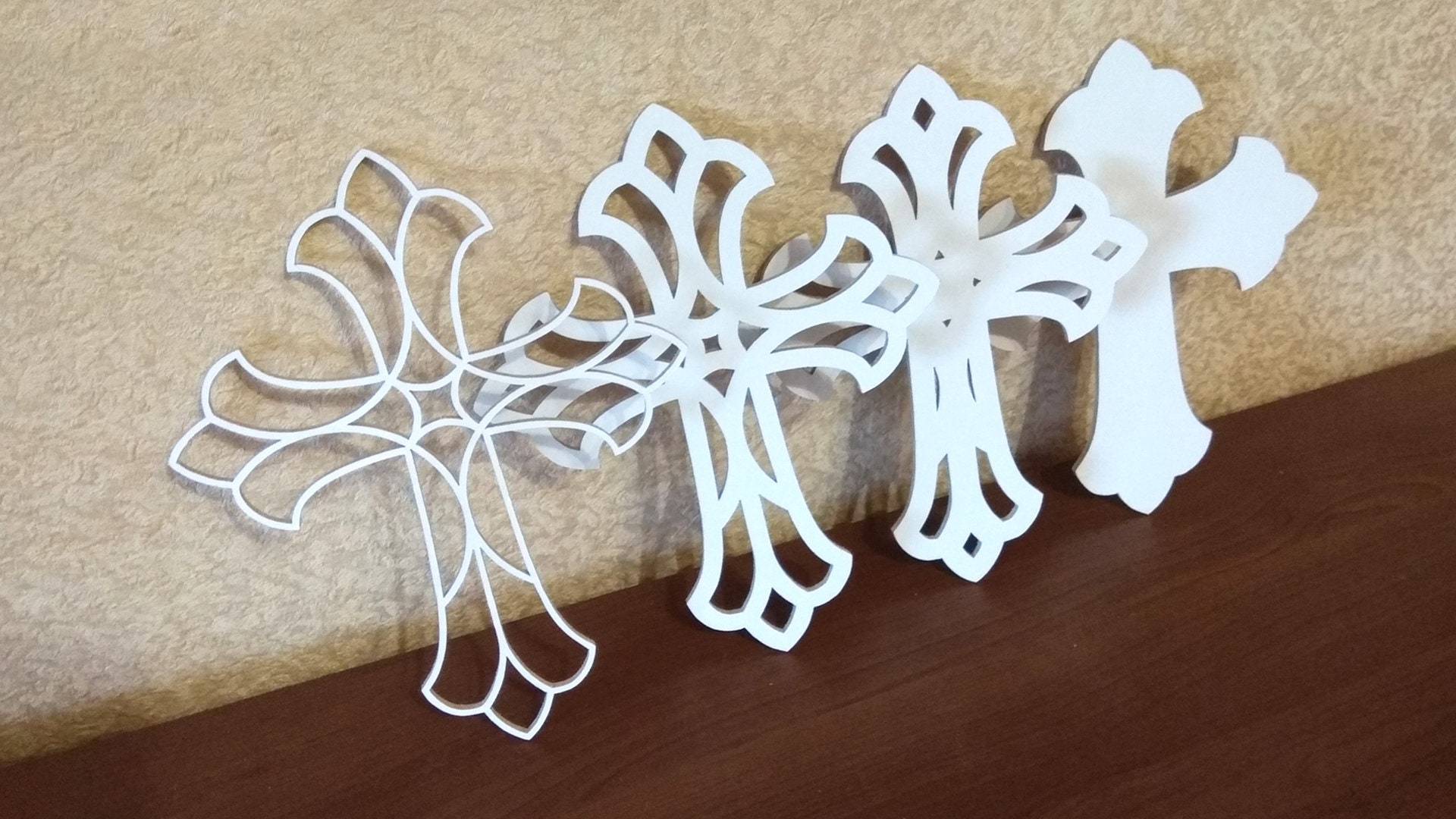 C39-Cross Scroll saw pattern pdf dxf svg eps - Etsy Nederland