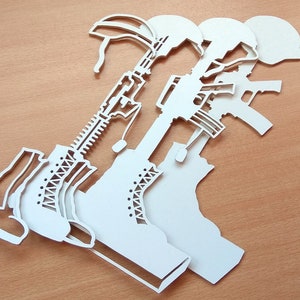 C84-battlefield Cross - Scroll Saw Pattern (pdf, Dxf, Svg, Eps) - Etsy