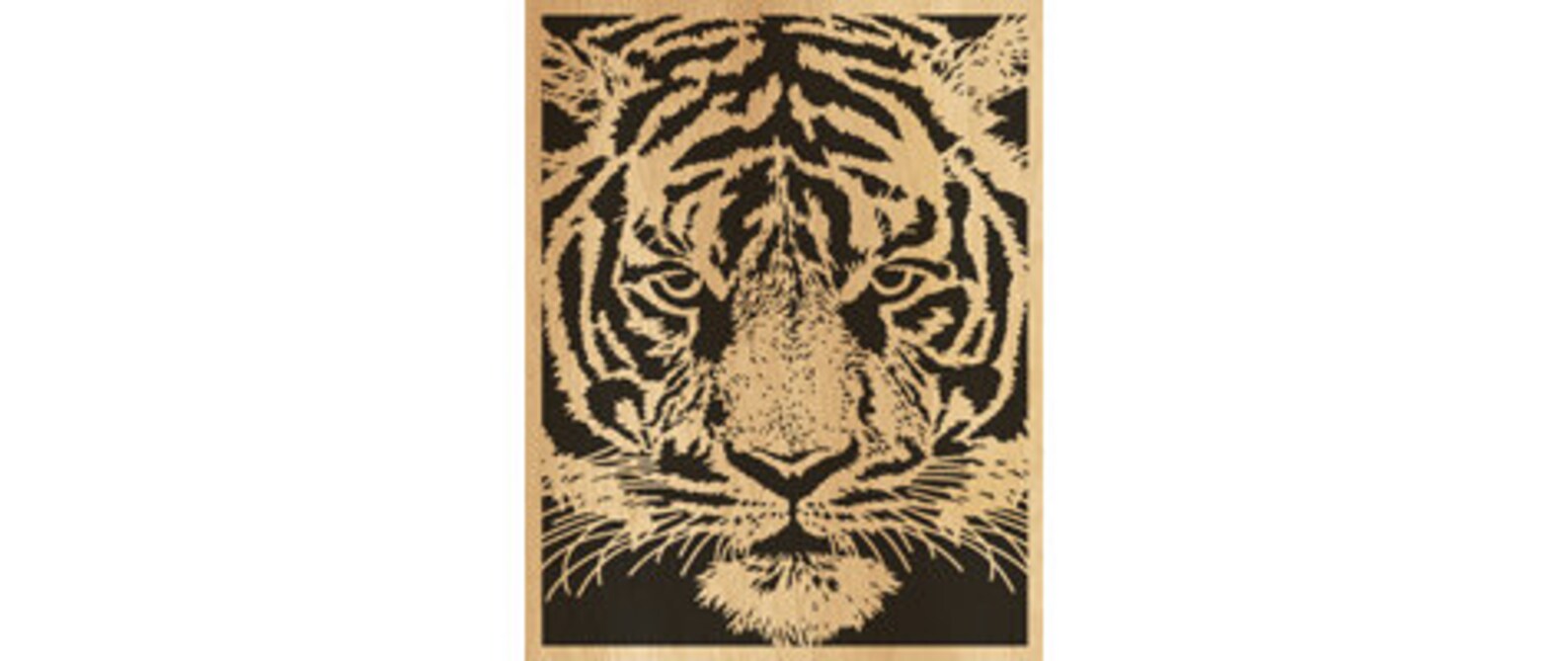 054-tiger Scroll Saw Pattern pdf Jpg Dxf Svg Eps - Etsy