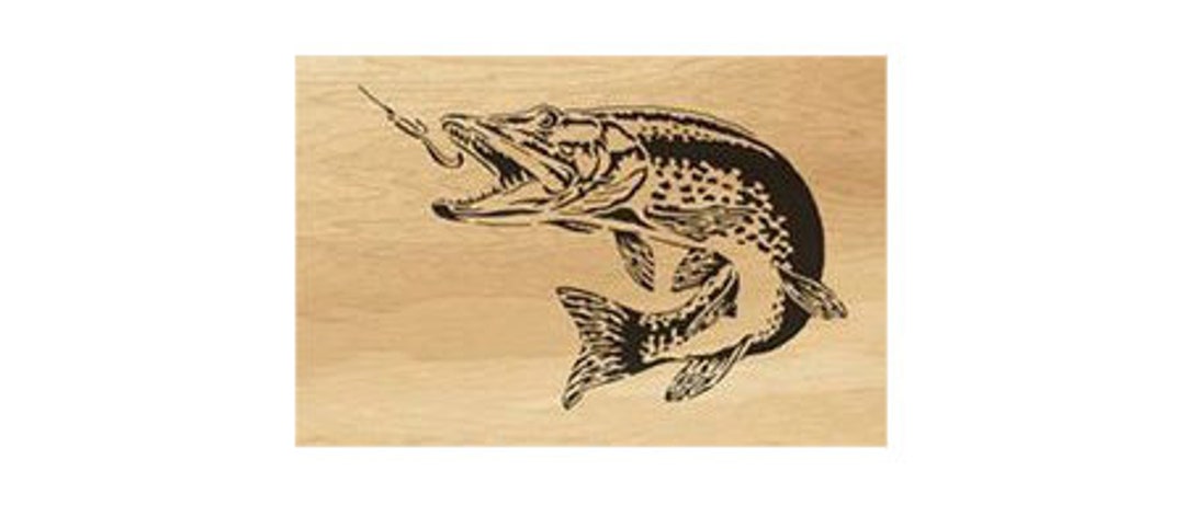 006-pike Scroll Saw Pattern pdf, Jpg, Dxf, Svg, Eps - Etsy