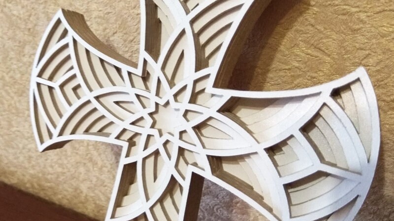 C32-Cross Scroll saw pattern pdf dxf svg eps | Etsy