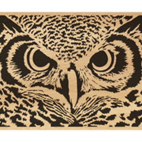 066-owl Scroll Saw Pattern pdf Jpg Dxf Svg Eps - Etsy