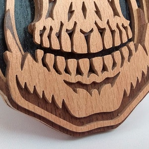 C106-skull - Scroll Saw Pattern (pdf, Dxf, Svg, Eps) - Etsy