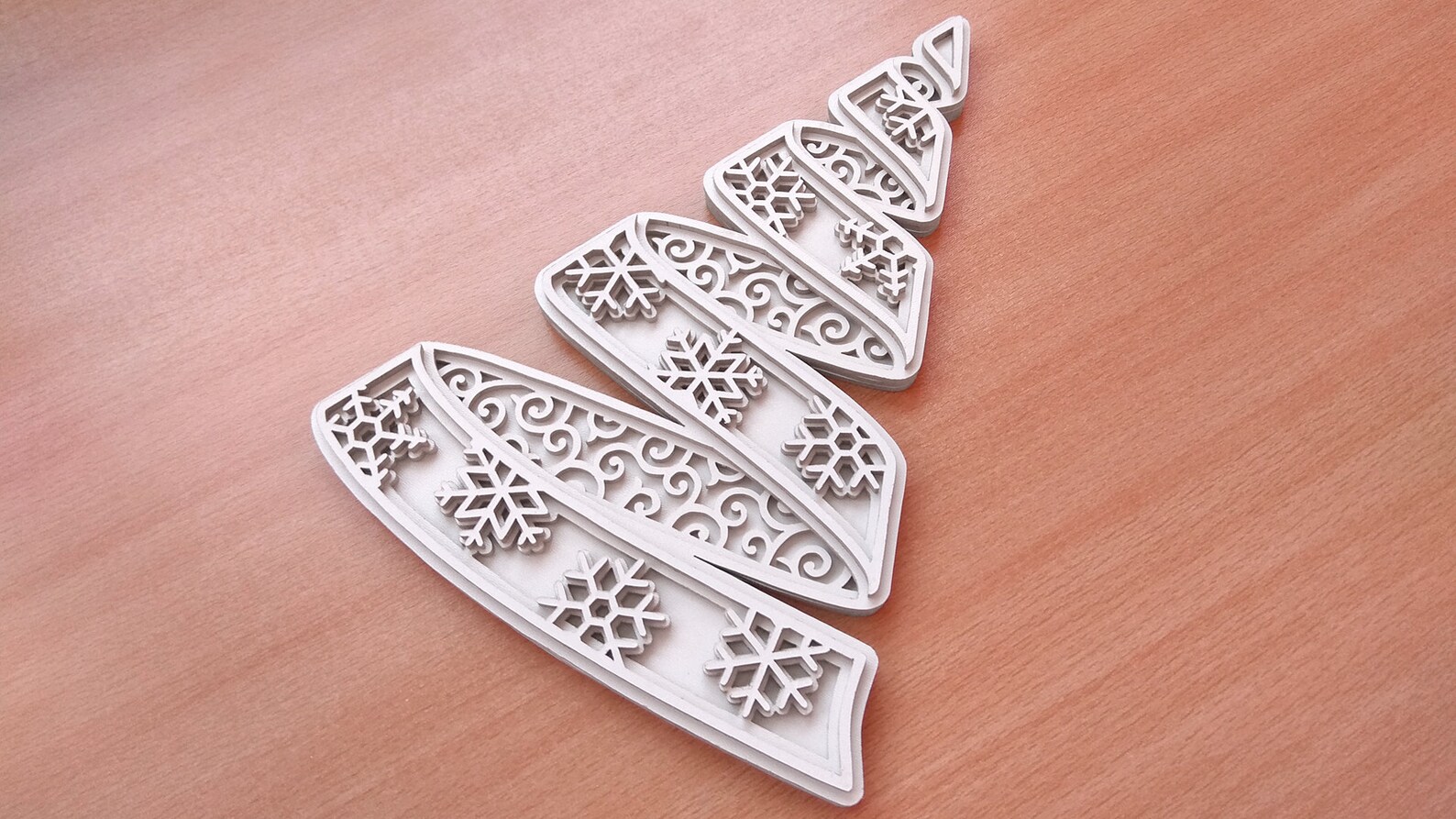 C86-christmas Tree - Scroll Saw Pattern (pdf, Dxf, Svg, Eps) - Etsy