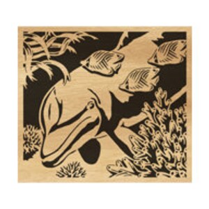 098-dolphin Scroll saw pattern pdf jpg dxf svg eps | Etsy