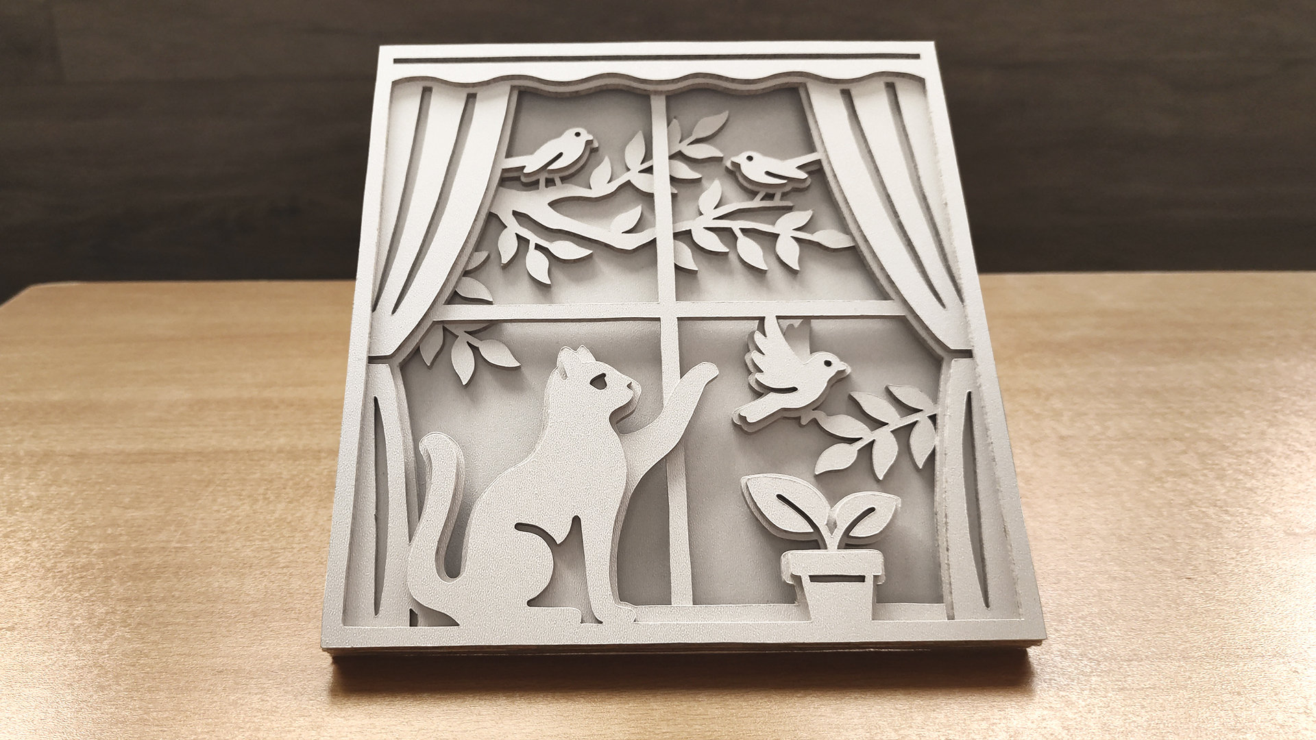 C192-cat Scroll Saw Pattern pdf Dxf Svg Eps - Etsy