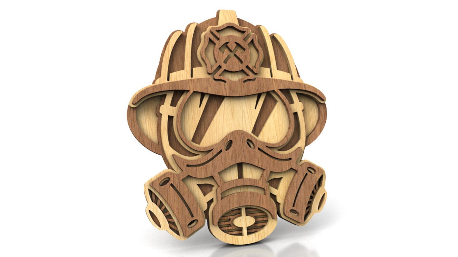 C230-firefighter Scroll Saw Pattern pdf, Dxf, Svg, Eps - Etsy