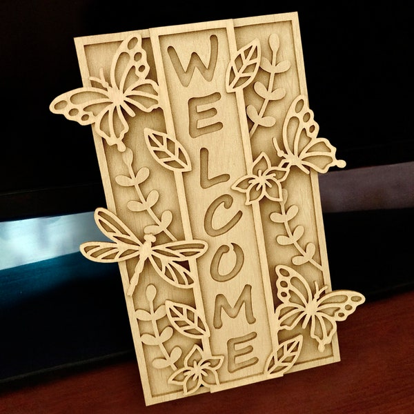 Scroll Welcome Sign - Etsy