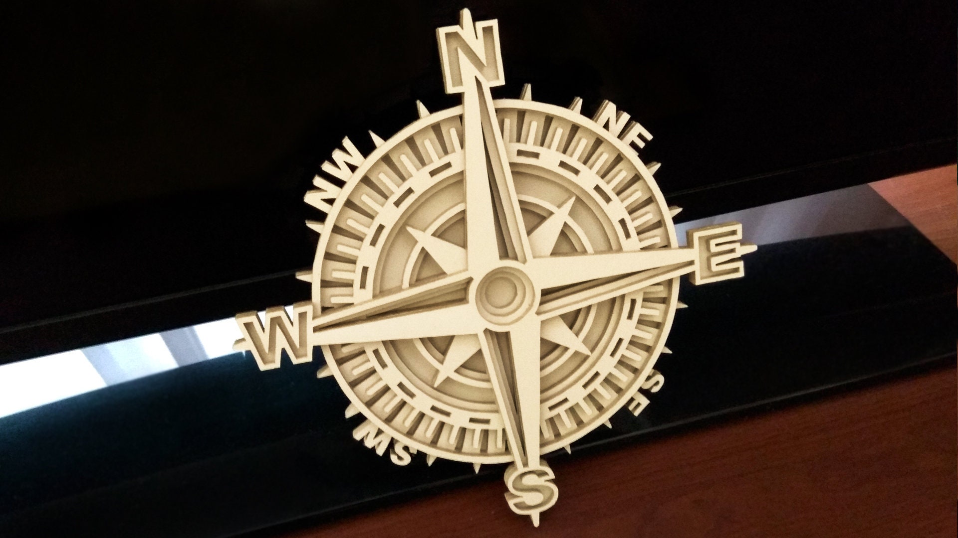 C57-compass Scroll Saw Pattern pdf Dxf Svg Eps - Etsy UK