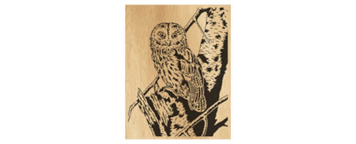 044-owl Scroll Saw Pattern pdf Jpg Dxf Svg Eps - Etsy