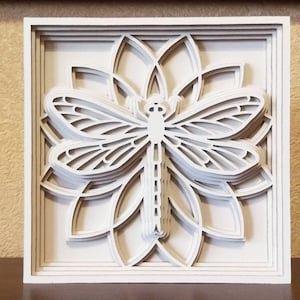 C46-dragonfly - Scroll Saw Pattern (pdf, Dxf, Svg, Eps) - Etsy