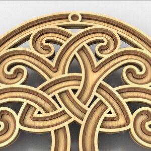 C229-celtic Tree of Life - Scroll Saw Pattern (pdf, Dxf, Svg, Eps) - Etsy