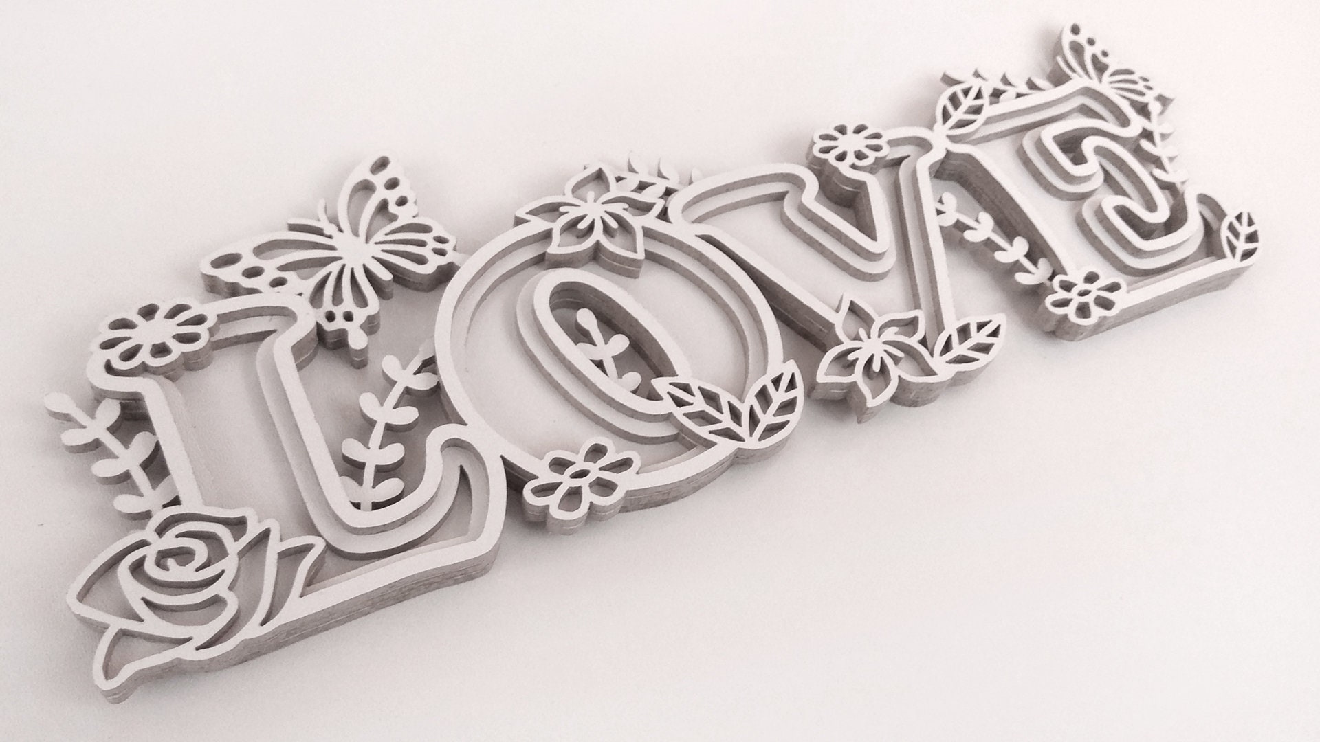 C107-love Scroll Saw Pattern pdf Dxf Svg Eps - Etsy