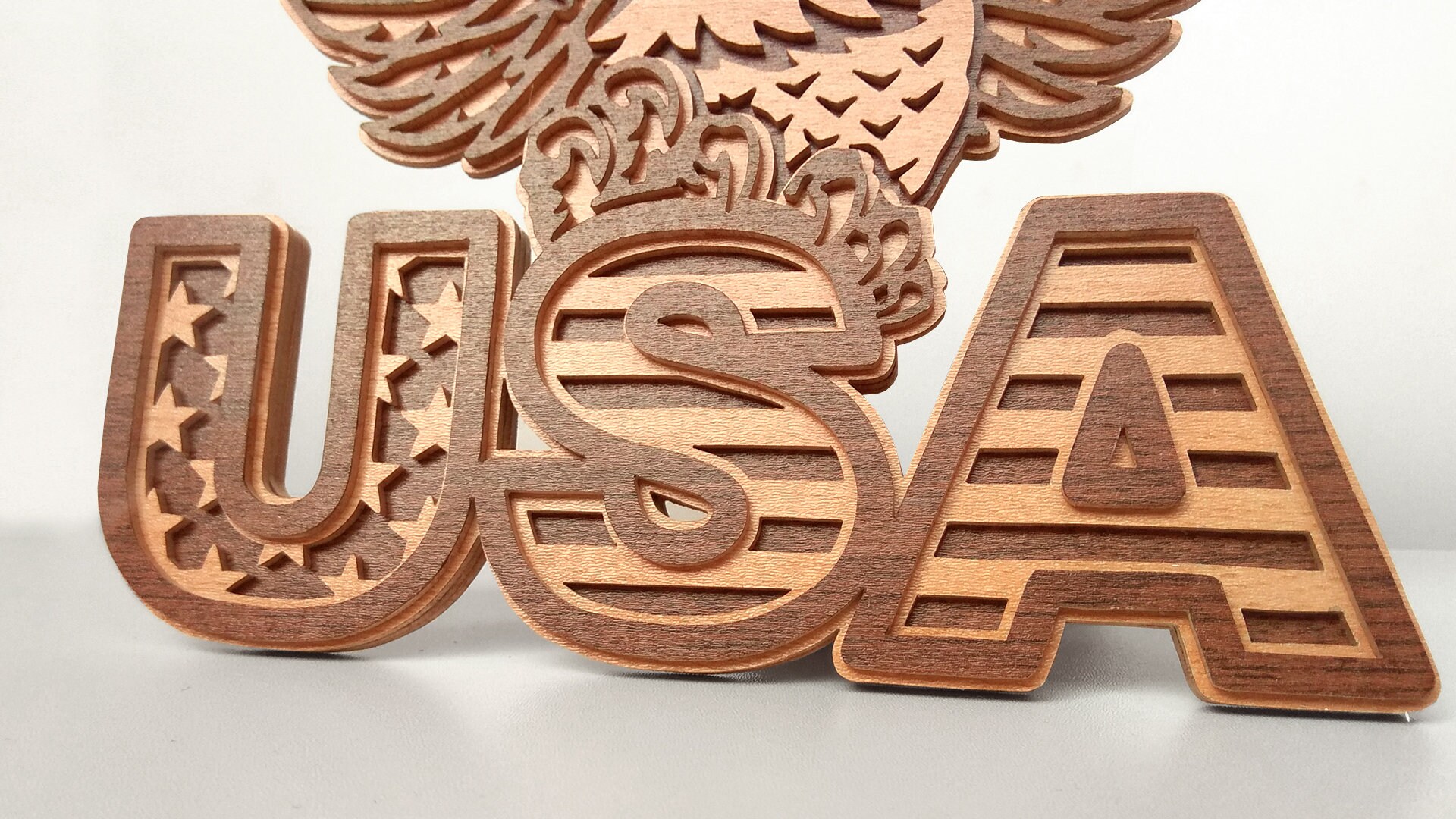 C121-eagle Scroll Saw Pattern pdf Dxf Svg Eps | Etsy