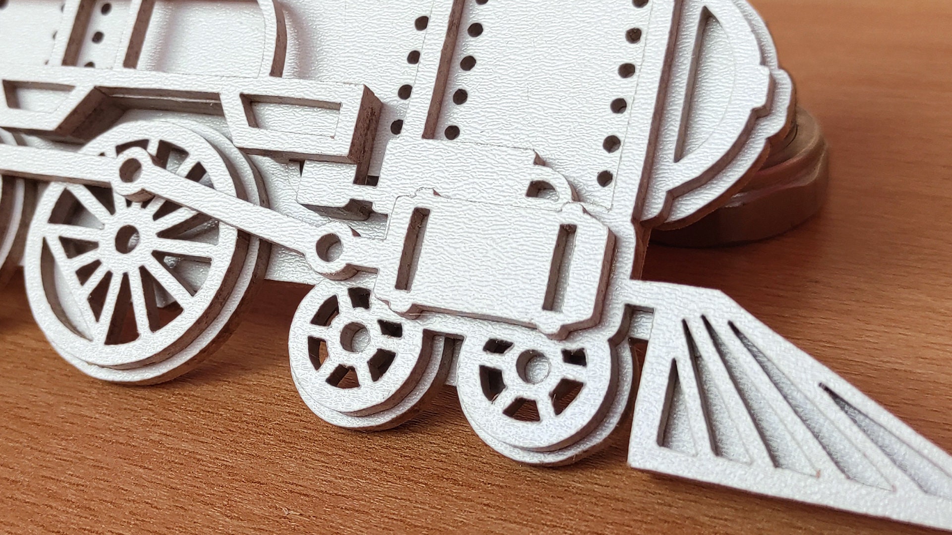 C158-train - Scroll Saw Pattern (pdf, Dxf, Svg, Eps) - Etsy Australia