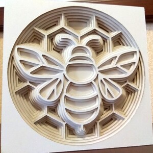 C20-bee - Scroll Saw Pattern (pdf, Dxf, Svg, Eps) - Etsy Canada