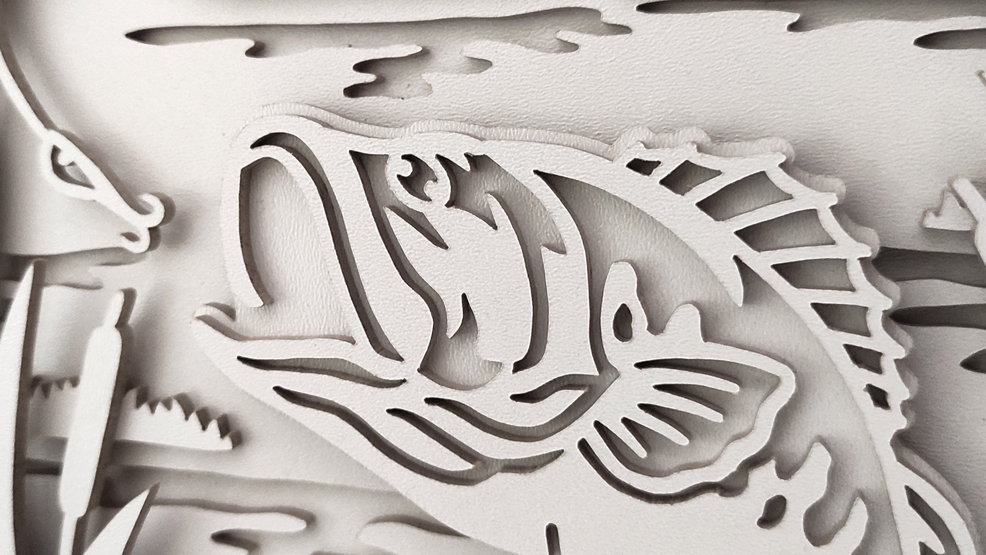 C148-fishing Scroll Saw Pattern pdf Dxf Svg Eps | Etsy