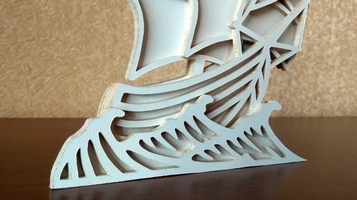 C82-ship - Scroll Saw Pattern (pdf, Dxf, Svg, Eps) - Etsy