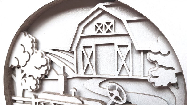 C170-tractor - Scroll Saw Pattern (pdf, Dxf, Svg, Eps) - Etsy
