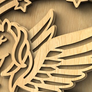 C222-unicorn - Scroll Saw Pattern (pdf, Dxf, Svg, Eps) - Etsy