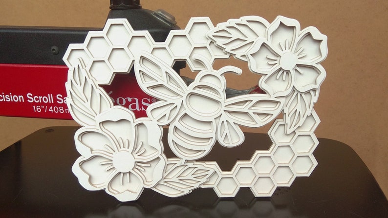 C118-bee Scroll Saw Pattern pdf Dxf Svg Eps - Etsy