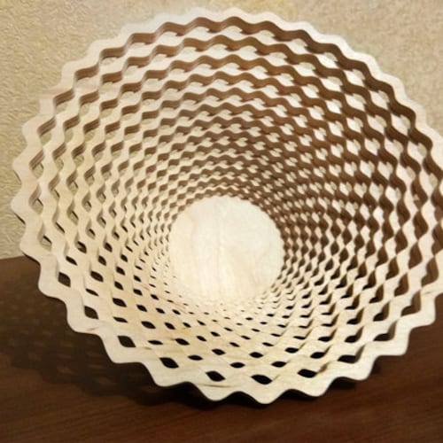 C16-bowl Scroll Saw Pattern pdf Jpg Dxf Svg Eps | Etsy