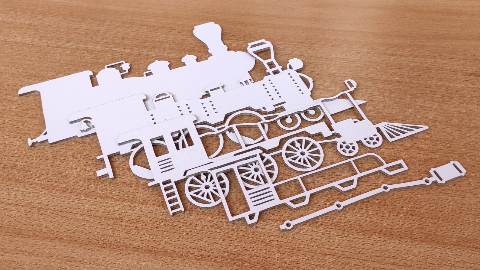 C158-train - Scroll Saw Pattern (pdf, Dxf, Svg, Eps) - Etsy Australia