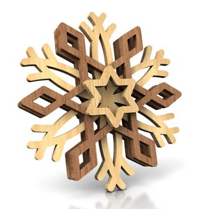 C243-snowflake Set- Scroll Saw Pattern (pdf, Dxf, Svg, Eps) - Etsy