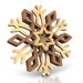 C243-snowflake Set- Scroll Saw Pattern (pdf, Dxf, Svg, Eps) - Etsy