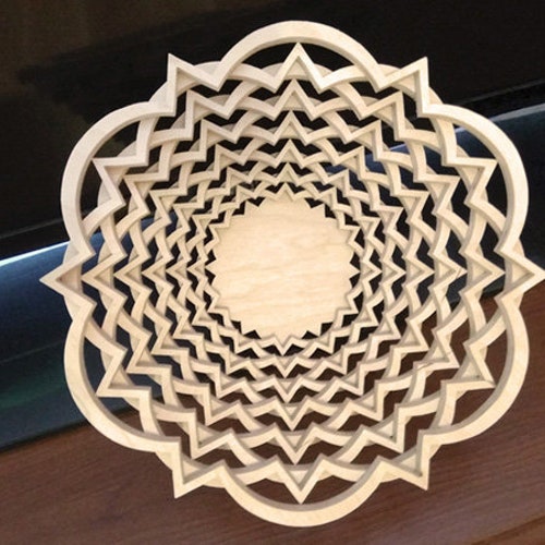 C01-bowl Scroll Saw Pattern pdf Jpg Dxf Svg Eps - Etsy