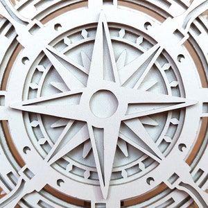 C171-compass - Scroll Saw Pattern (pdf, Dxf, Svg, Eps) - Etsy