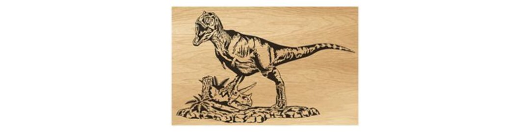 024-dinosaur - Scroll Saw Pattern (pdf, Jpg, Dxf, Svg, Eps) - Etsy