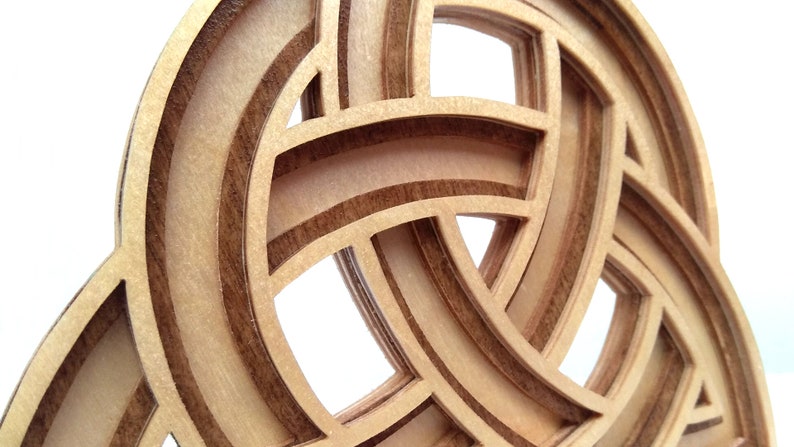 C50-celtic Knot Scroll Saw Pattern pdf Dxf Svg Eps - Etsy