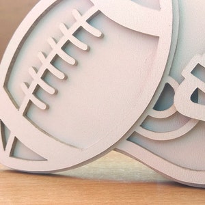 C115-football - Scroll Saw Pattern (pdf, Dxf, Svg, Eps) - Etsy