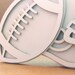 C115-football - Scroll Saw Pattern (pdf, Dxf, Svg, Eps) - Etsy