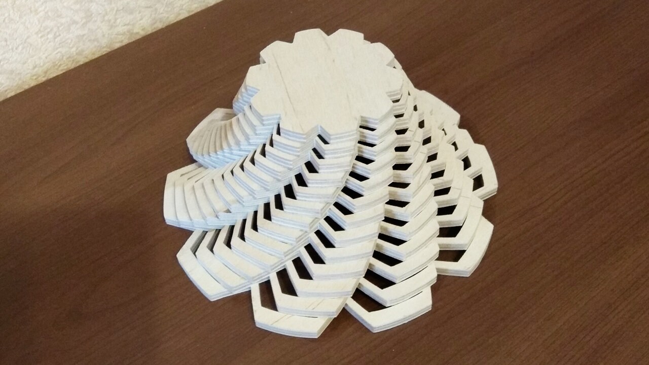 C42-bowl Scroll Saw Pattern pdf Jpg Dxf Svg Eps - Etsy