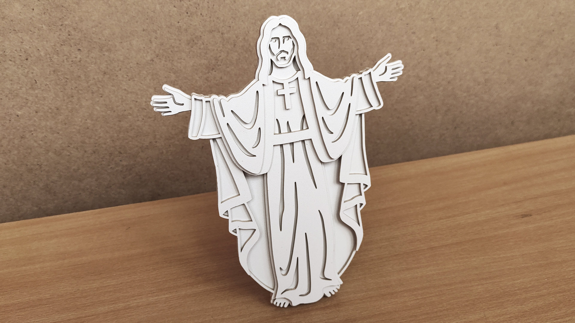 C167-jesus Scroll Saw Pattern pdf Dxf Svg Eps - Etsy
