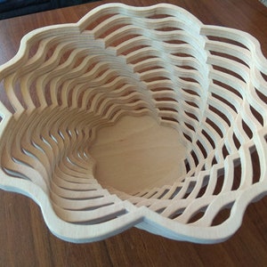 C01-bowl - Scroll Saw Pattern (pdf, Jpg, Dxf, Svg, Eps) - Etsy