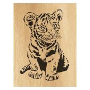 005-tiger Cub - Scroll Saw Pattern (pdf, Jpg, Dxf, Svg, Eps) - Etsy Canada