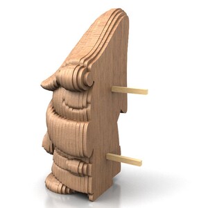 C242-gnome - Scroll Saw Pattern (pdf, Dxf, Svg, Eps) - Etsy