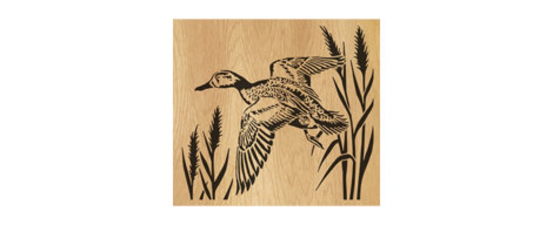 089-duck Scroll Saw Pattern pdf, Jpg, Dxf, Svg, Eps - Etsy