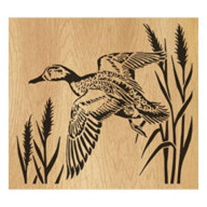 089-duck Scroll Saw Pattern pdf, Jpg, Dxf, Svg, Eps - Etsy