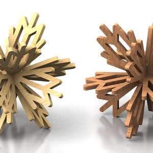 C265-snowflake Set- Scroll Saw Pattern (pdf, Dxf, Svg, Eps) - Etsy